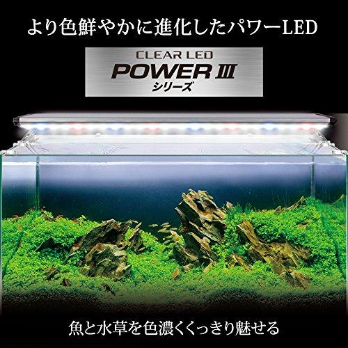 GEX クリアLED POWER III 300 明るさ500lm 色温度10,000K LED3色切り替え ライトリフト付 アクアリウム 多肉植物幅30cm水槽用 : リユース店 ...