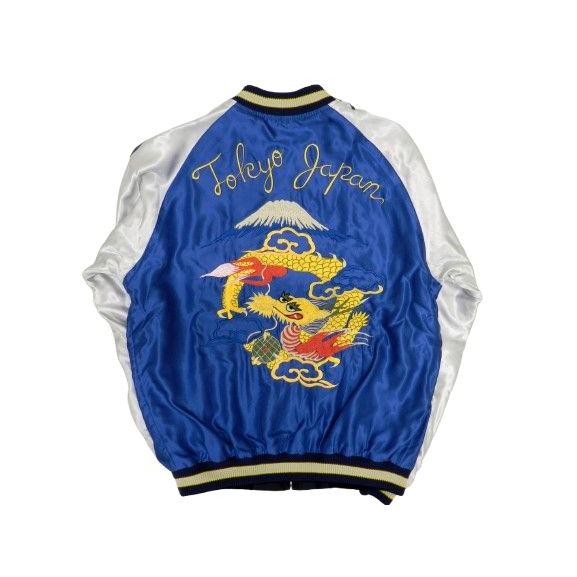 テーラー東洋 アセテートスーベニアジャケット イーグル×ドラゴン スカジャン サイズL ブルー/ブラック TT15491-119 中古 : リユースショップ ブルーパプリカ - 通販 ...