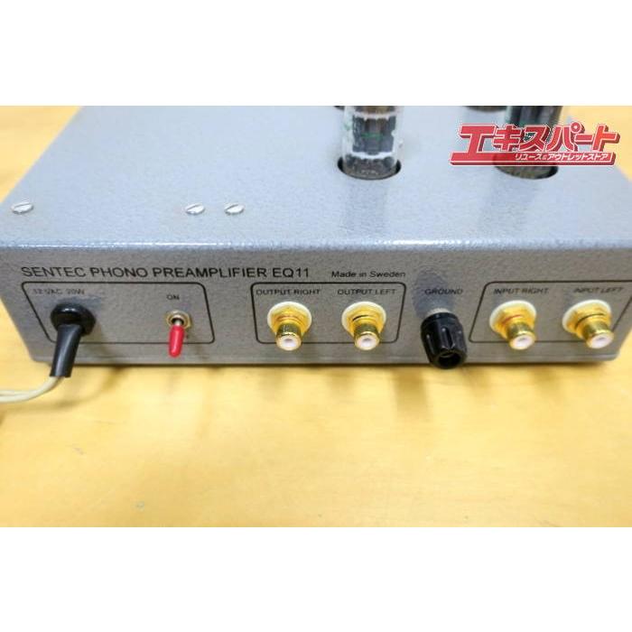 SENTEC センテック フォノプリアンプ EQ11 管球式 フォノイコライザー 昇圧トランス付 スエーデン製 戸塚店 :IT20221029-4:リユースエキスパート - 通販 ...