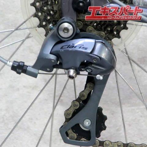 FUJI Ballad R Claris 2400 2×8S 2017 フジ バラッド クロモリ ロードバイク 戸塚店 : リユースエキスパート - 通販 - Yahoo!ショッピング