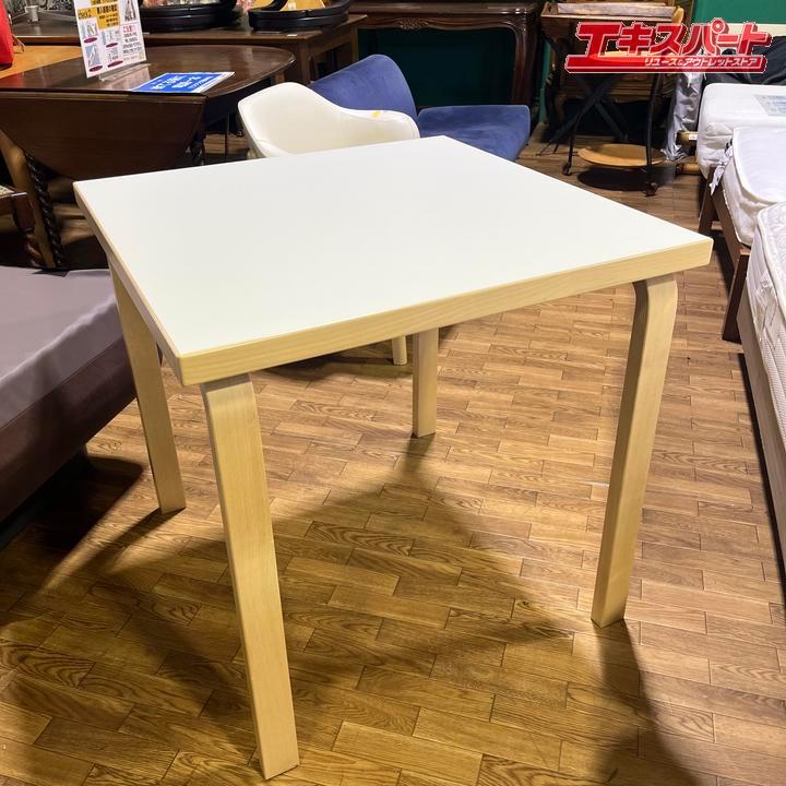 artek アルテック テーブル 81C ホワイト ラミネート 極美品 戸塚店 : リユースエキスパート - 通販 - Yahoo!ショッピング