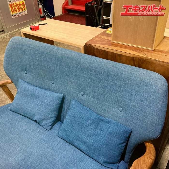 NOCE ノーチェ 2Pソファ オーク材 MKDS_ウニコ 無印 アクタス 戸塚店 : リユースエキスパート - 通販 - Yahoo!ショッピング