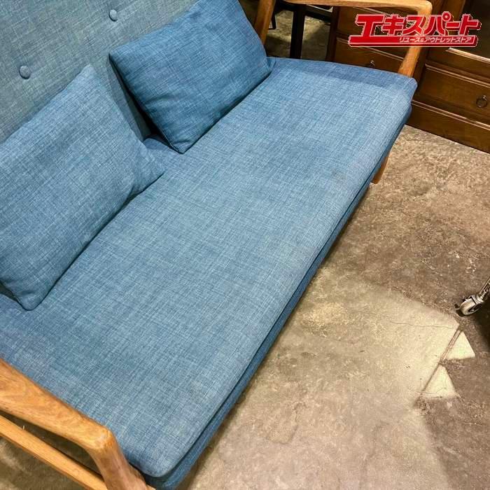 NOCE ノーチェ 2Pソファ オーク材 MKDS_ウニコ 無印 アクタス 戸塚店 : tecsuzu2024102001 : リユースエキスパート - 通販 - Yahoo!ショッピング