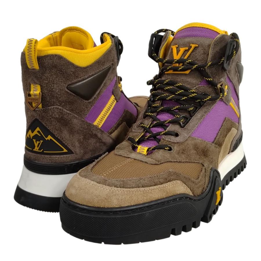 LOUIS VUITTON ルイ・ヴィトン ハイキング ライン アンクル ブーツ シューズ 正規品 / 33911 : リユースショップ ...
