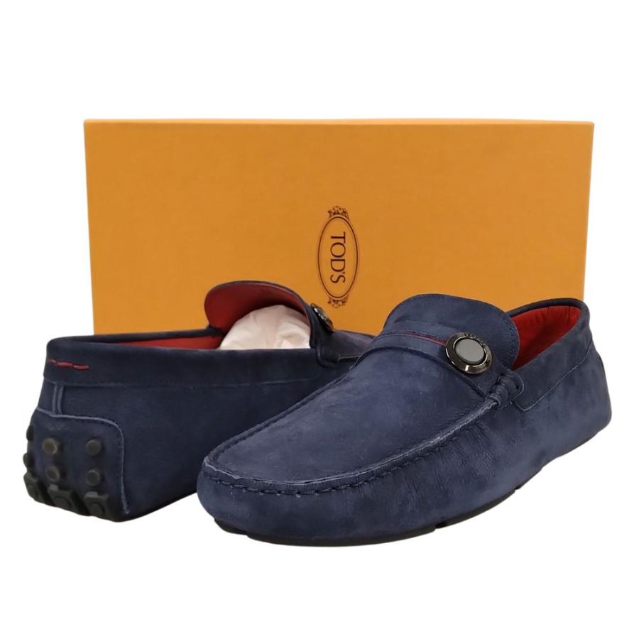 TOD’S トッズ XRMOXB0X200IJD01Q5 シューズ ローファー ネイビー サイズ10 正規品 / 35858 : リユース ...