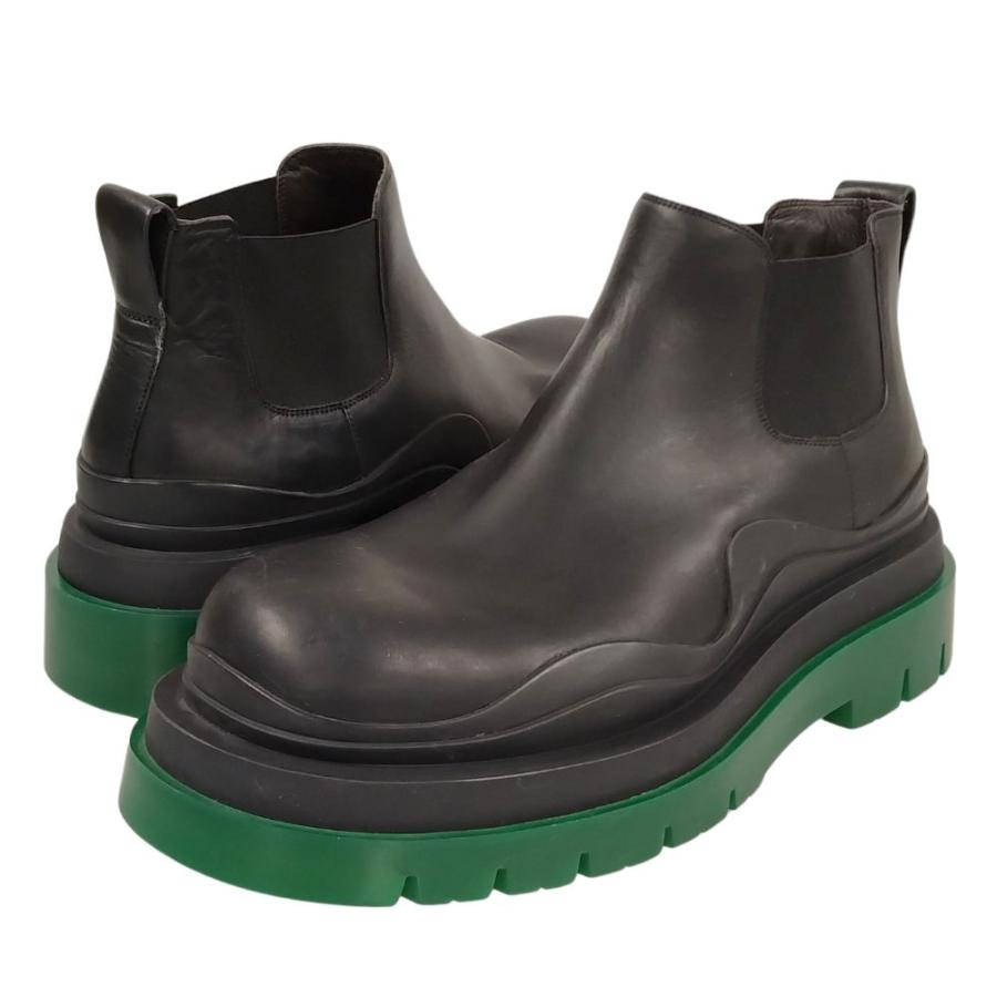 BOTTEGAVENETA ボッテガヴェネタ タイヤ アンクル チェルシー ブーツ サイドゴア シューズ サイズ 45=30cm 正規品 ...