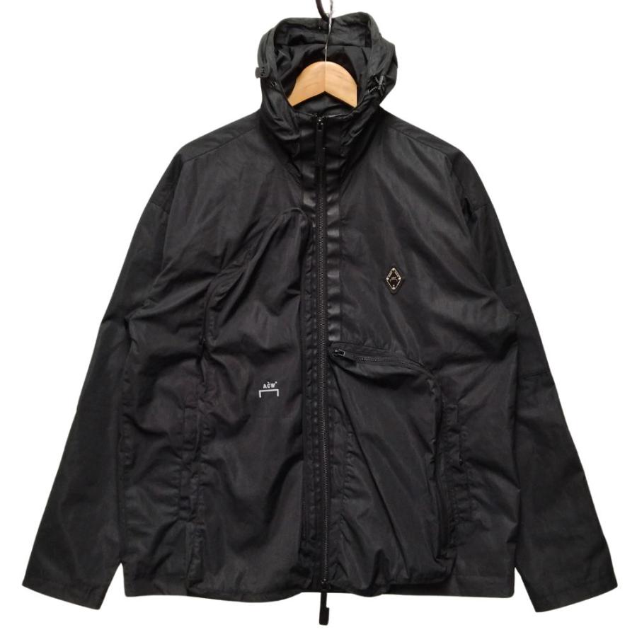 A-COLD-WALL ア・コールドウォール ナイロン フードブルゾン ジップパーカー ブラック サイズ M 正規品 / 36196 ...