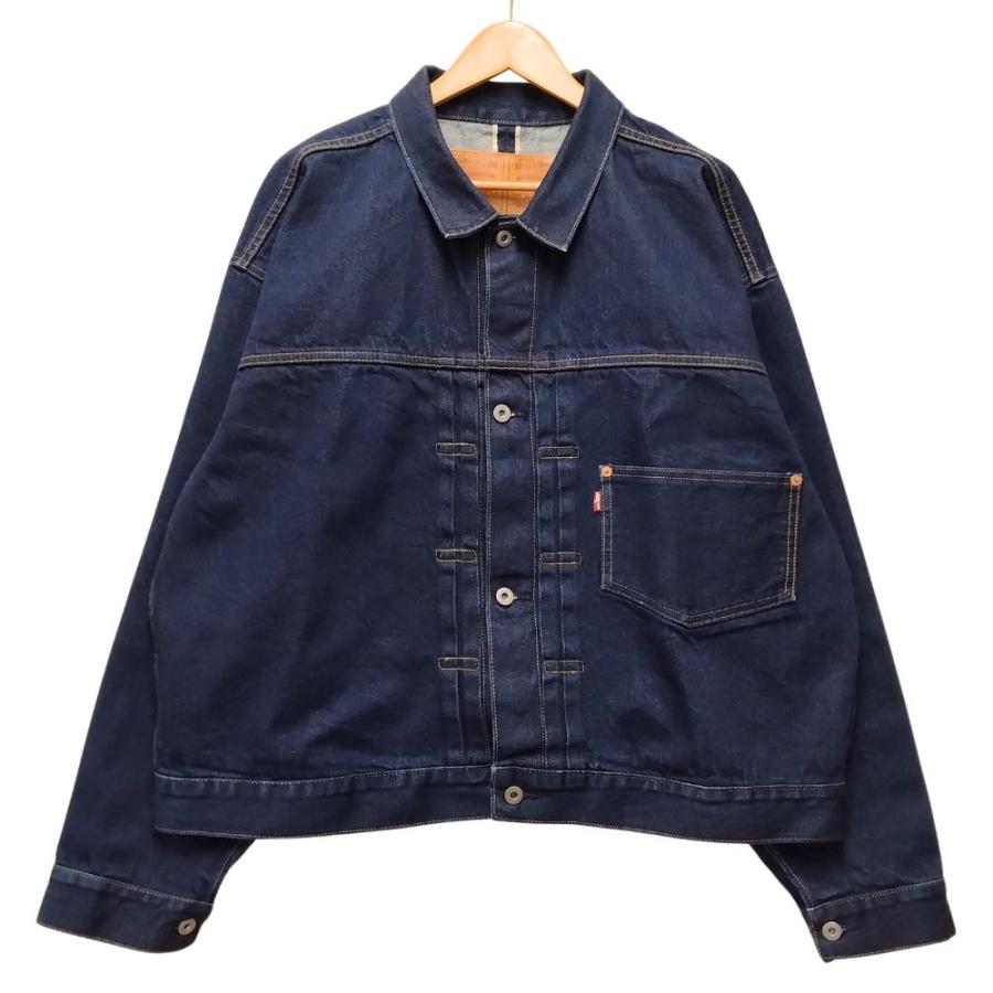 Levi's LEVIS リーバイス 品番 A8424-0001 BEAMS 別注 ワイド デニムジャケット Gジャン インディゴ サイズL ...