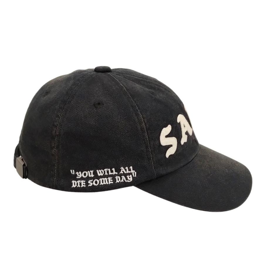 SAINT MICHAEL セントマイケル SM-HR8-0000-079 加工 キャップ ブラック サイズ OS 正規品 / 50002 : リユースショップCLOSER - 通販 ...