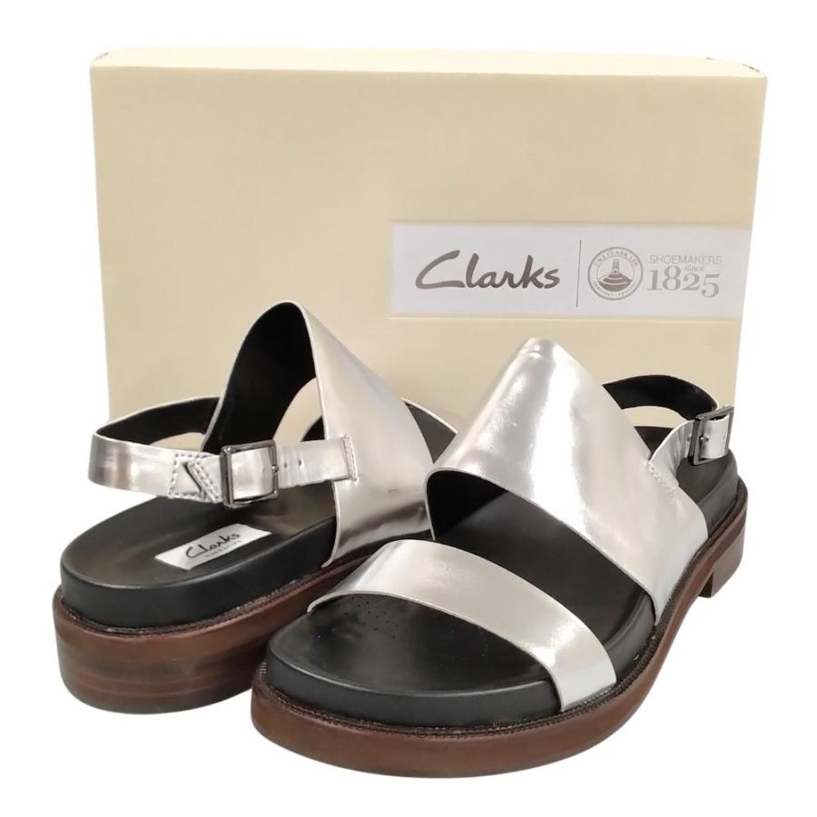 Clarks CLARKS クラークス レディース Zena Mae サンダル シューズ シルバー サイズ50 正規品 / 50019 : リユースショップCLOSER - 通販 ...