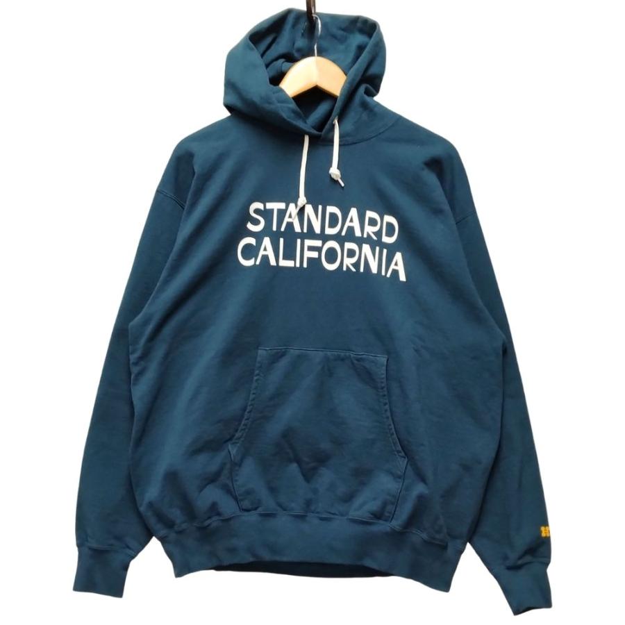 STANDARD CALIFORNIA スタンダードカリフォルニア JEFF For SD US Cotton Logo Hood Sweat ...