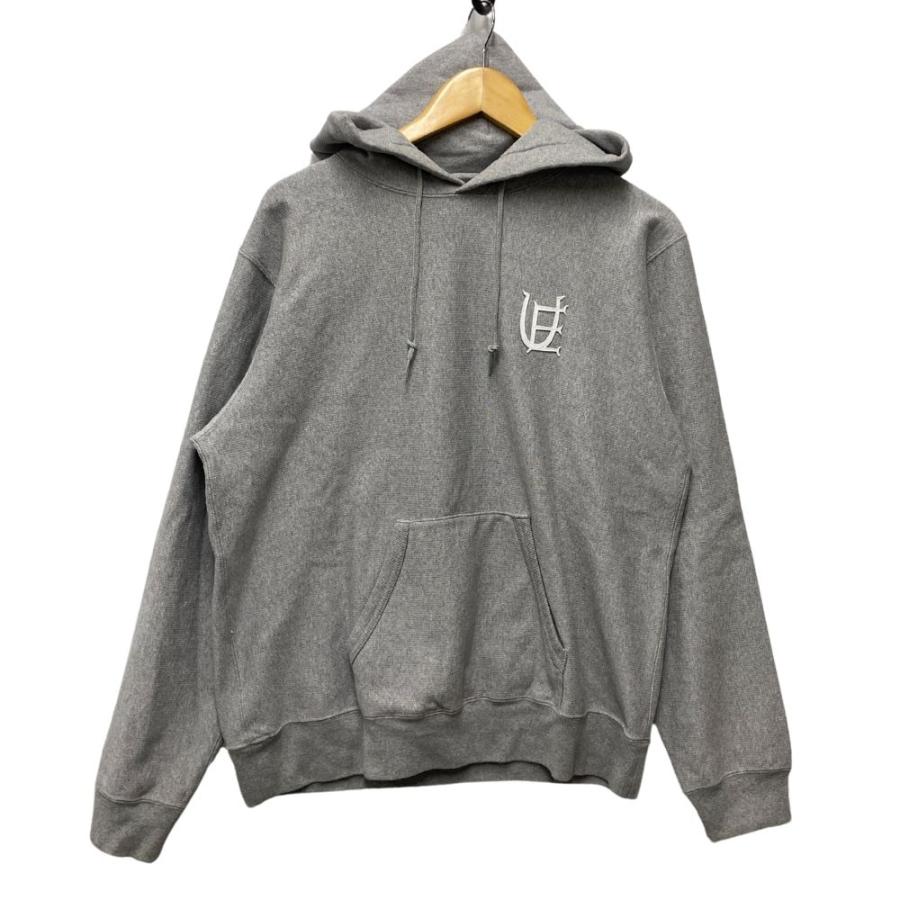 UNIFORM EXPERIMENT ユニフォームエクスペリメント 23AW 品番 UE-232020 左胸ロゴ スウェット パーカー グレー ...