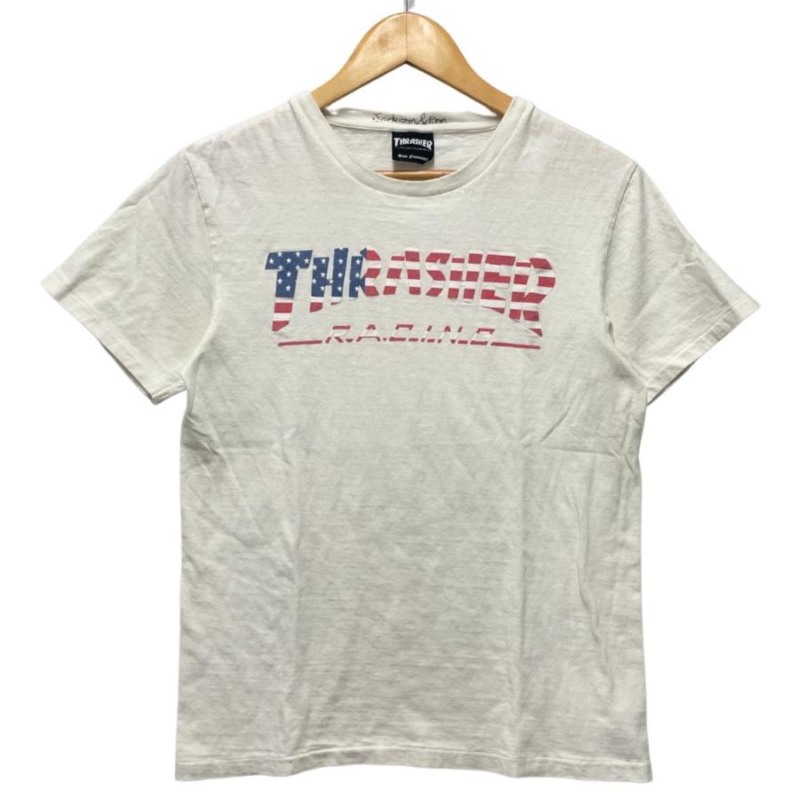 ジャクソンマティス Thrasher ロゴ 半袖Tシャツ ホワイト サイズ S 正規品 / 50899 : リユースショップCLOSER ...