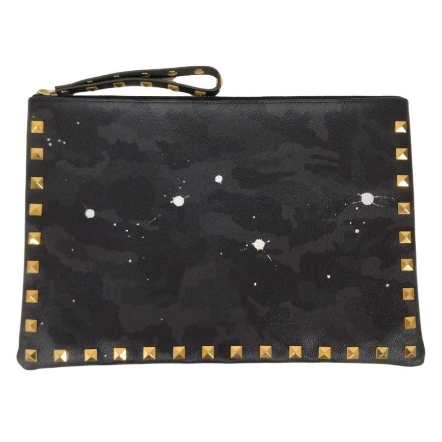 GENTIL BANDIT ジャンティバンティ × B2nd スタッズ クラッチバッグ ブラック 正規品 / 51842 : リユースショップCLOSER - 通販 - Yahoo!ショッピング