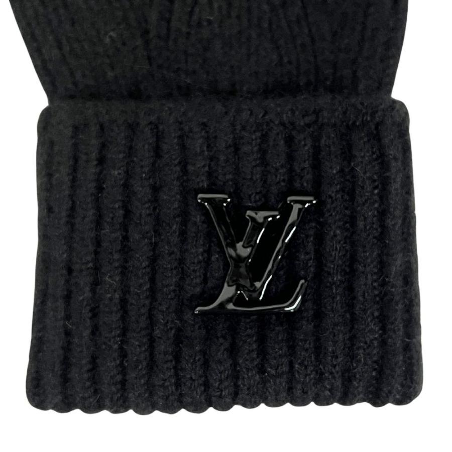 LOUIS VUITTON ルイ・ヴィトン 品番 M77960 ゴン・LV アヘッド カシミヤ ニット グローブ 手袋 正規品 / 52922 ...