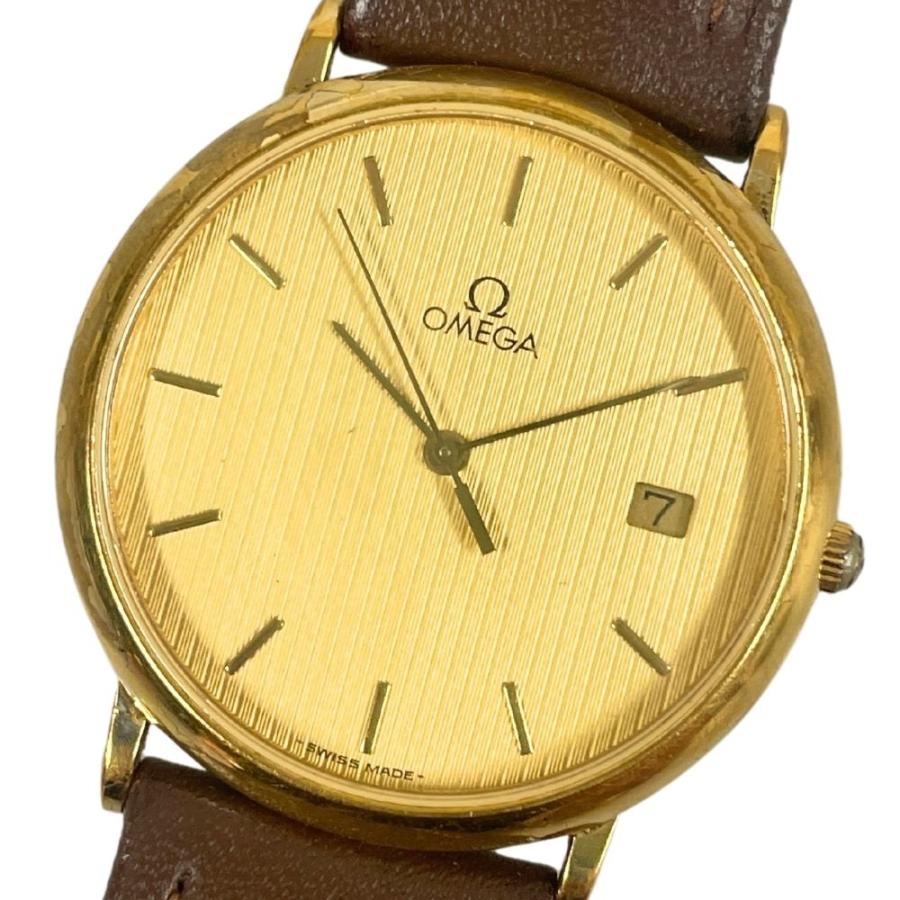 OMEGA オメガ デビル デイト クォーツ 稼働品 腕時計 ゴールド 正規品 / C259 : c259 : リユースショップCLOSER - 通販 - Yahoo!ショッピング