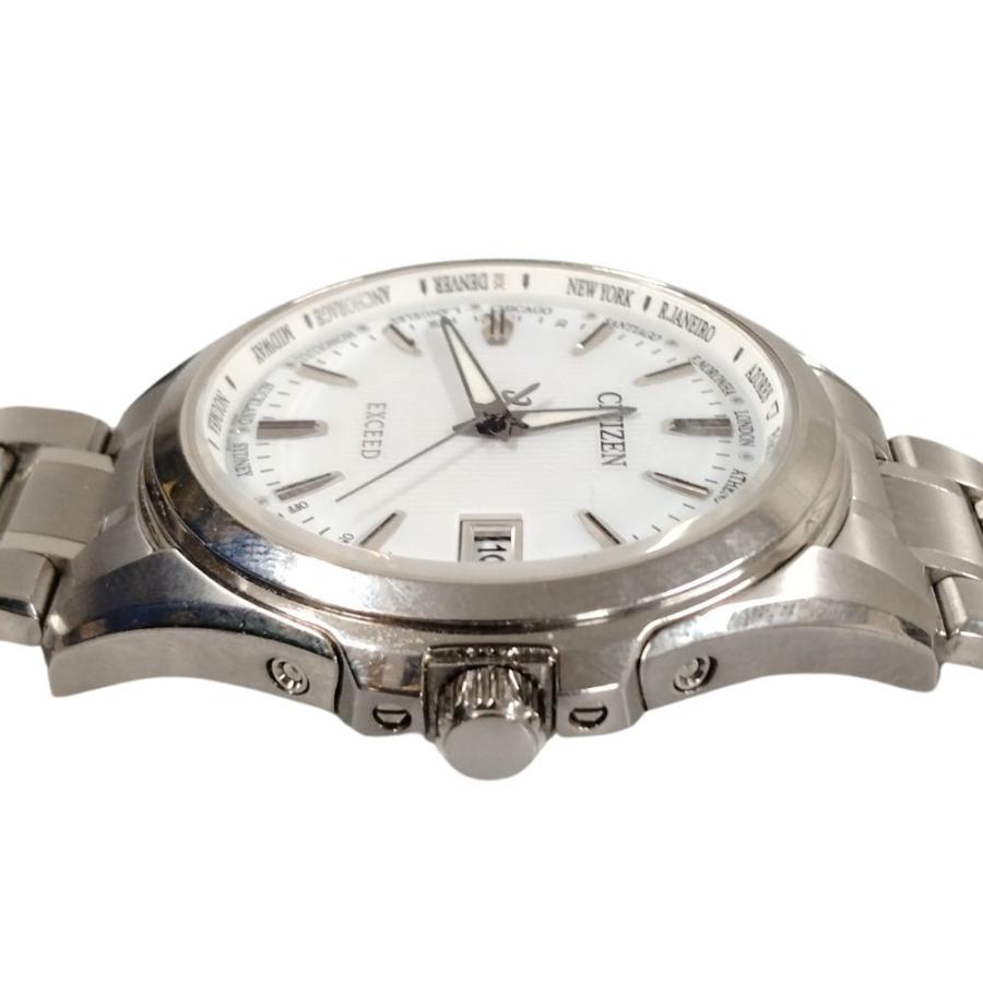 CITIZEN シチズン H145-T018491 EXCEE エクシード デイト 白文字盤 エコドライブ 腕時計 正規品 / C276 : c276 : リユースショップCLOSER ...