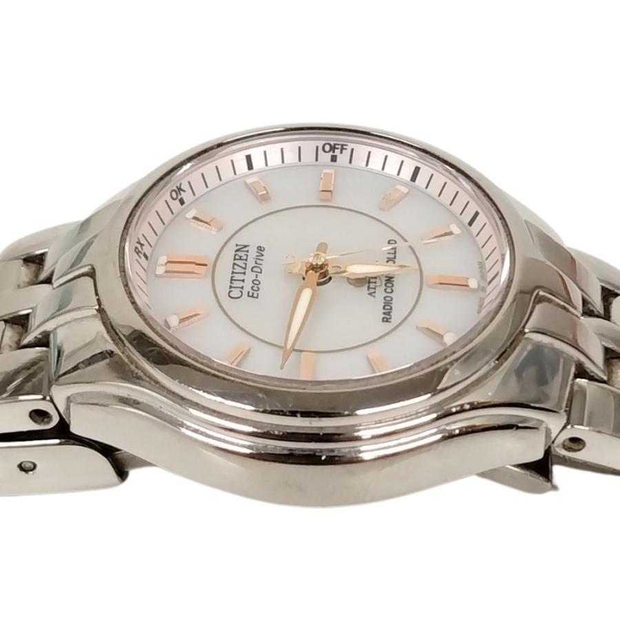 CITIZEN シチズン H330-T007635 アテッサ エコドライブ ソーラー電波 シェル文字盤 レディース 腕時計 正規品 / C455 : リユースショップCLOSER - 通販 ...