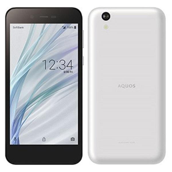 AQUOS sense (中古並品)〈SIMフリー〉SHARP basic 32GB シルキーホワイト 702SH【安心保証90日/赤ロム永久保証】AQUOSsensebasic ...