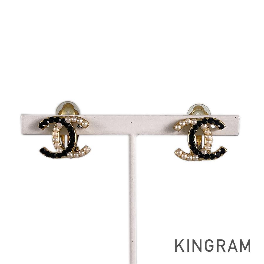 CHANEL シャネル イヤリング GP ラインストーン ftj【中古】 : キングラムモール - 通販 - Yahoo!ショッピング