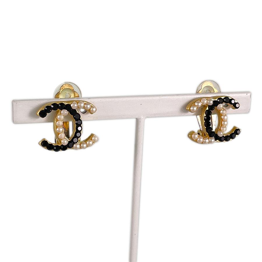 CHANEL シャネル イヤリング GP ラインストーン ftj【中古】 : キングラムモール - 通販 - Yahoo!ショッピング