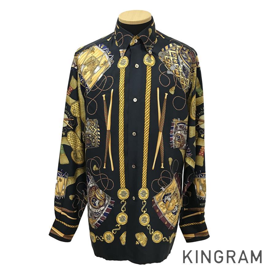 HERMES エルメス メンズ シャツ skd【中古】 : キングラムモール - 通販 - Yahoo!ショッピング