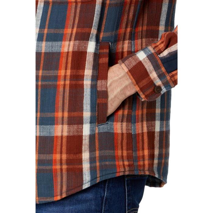 エルエルビーン メンズ シャツ トップス Signature Heritage Textured Flannel Plaid Hooded ...