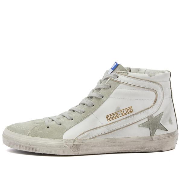GOLDEN GOOSE ゴールデングース メンズ スニーカー シューズ Golden Goose Slide Leather Sneaker ...
