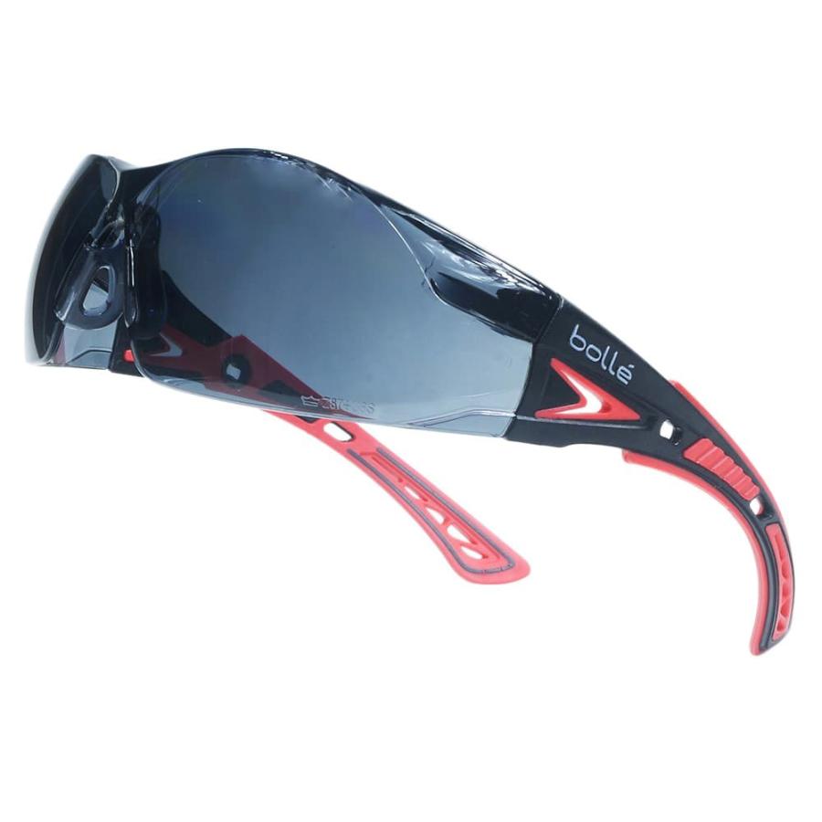 bolle セーフティグラス RUSH Plus スモークレンズ [ レッド ] ボレー ラッシュプラス RUSH+ Smoke ...