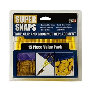 AccuSharp ターフクリップ Super Snaps 15個入り 1007C タープ テント 留め具 スーパースナップ : bas1007cr : ミリタリーショップ レプズギア ...