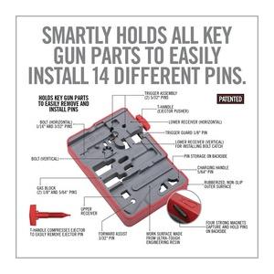 REAL AVID ベンチブロック AR15 MASTER BENCH BLOCK メンテナンス台座 AVAR15MBB ...