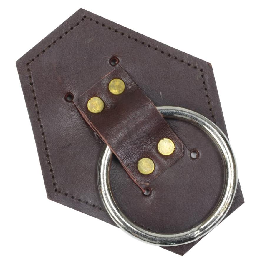 Get Dressed For Battle アックス ホルダー BrownLeather スチールリング GB3921 GDFB 斧 レザー ...