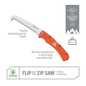 OUTDOOR EDGE ノコギリ Flip n Zip Saw ポーチ付き FW-45 アウトドアエッジ 鋸 のこぎり 折りたたみ キャンプ ...