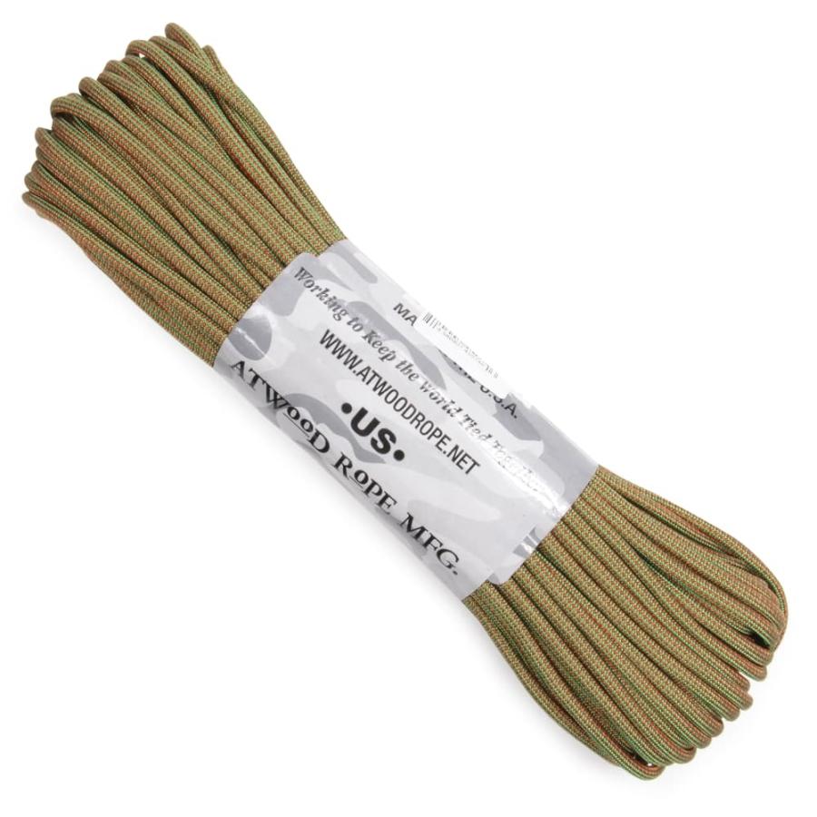 ATWOOD ROPE 550パラコード タイプ3 ハミングバード 色変模様 [ 30m