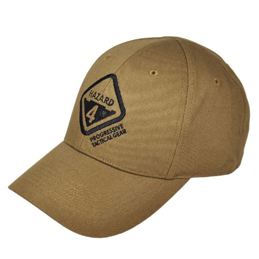 HAZARD4 ロゴキャップ H4 Tactical ベルクロ調整 HDG-H4CAP-CYT [ コヨーテ ] 帽子 : ミリタリーショップ ...