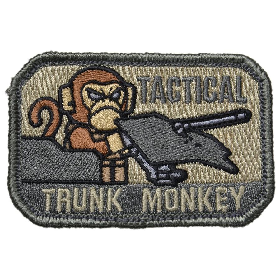 MIL-SPEC MONKEY パッチ Tactical Trunk Monkey ベルクロ付き [ ACU ] MSM : ミリタリーショップ レプズギア - 通販 - Yahoo!ショッピング