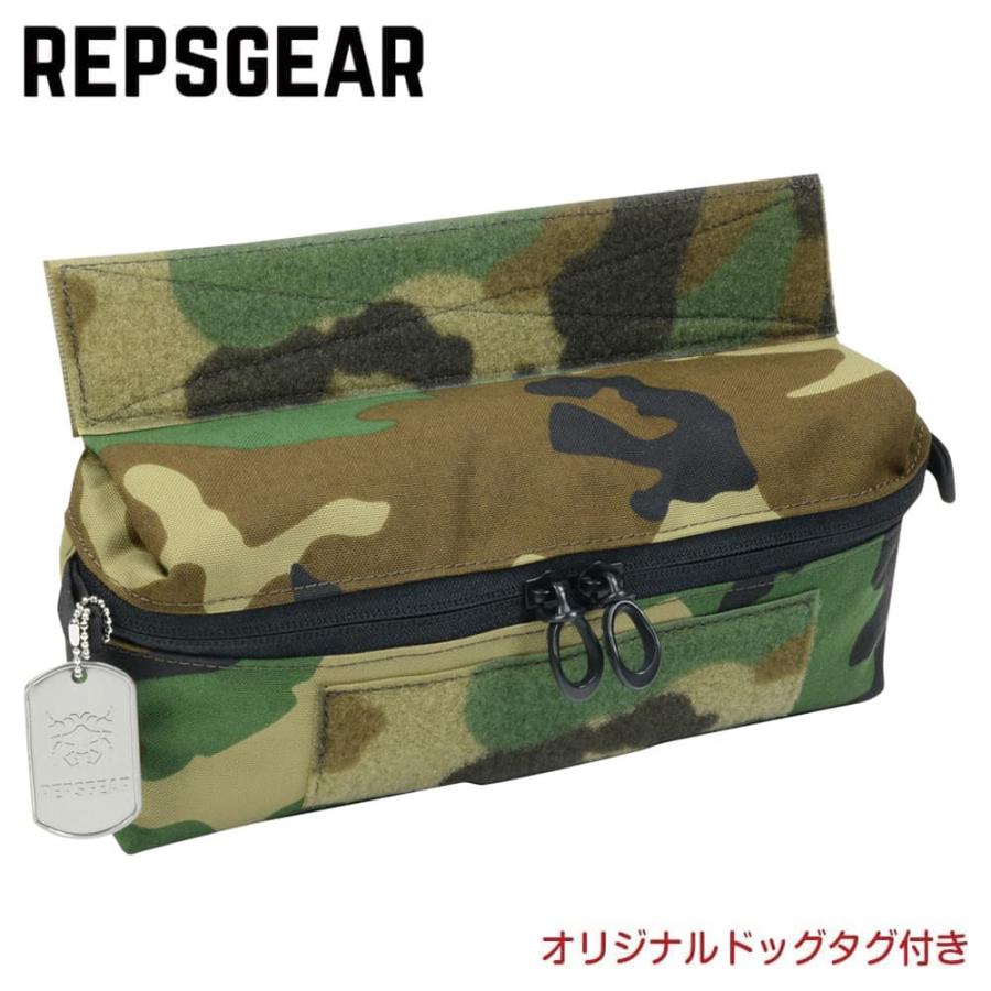 REPSGEAR ドロップポーチ MINI DANGLER ミニダングラー PTOT20 [ ウッドランド ] レプズギア : ミリタリー ...