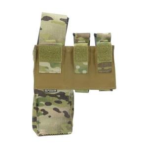 REPSGEAR ダンプポーチ PRMD Belt Placard ダブルピストル&ライフルマグポーチ付き PTP066 [ マルチカム ...