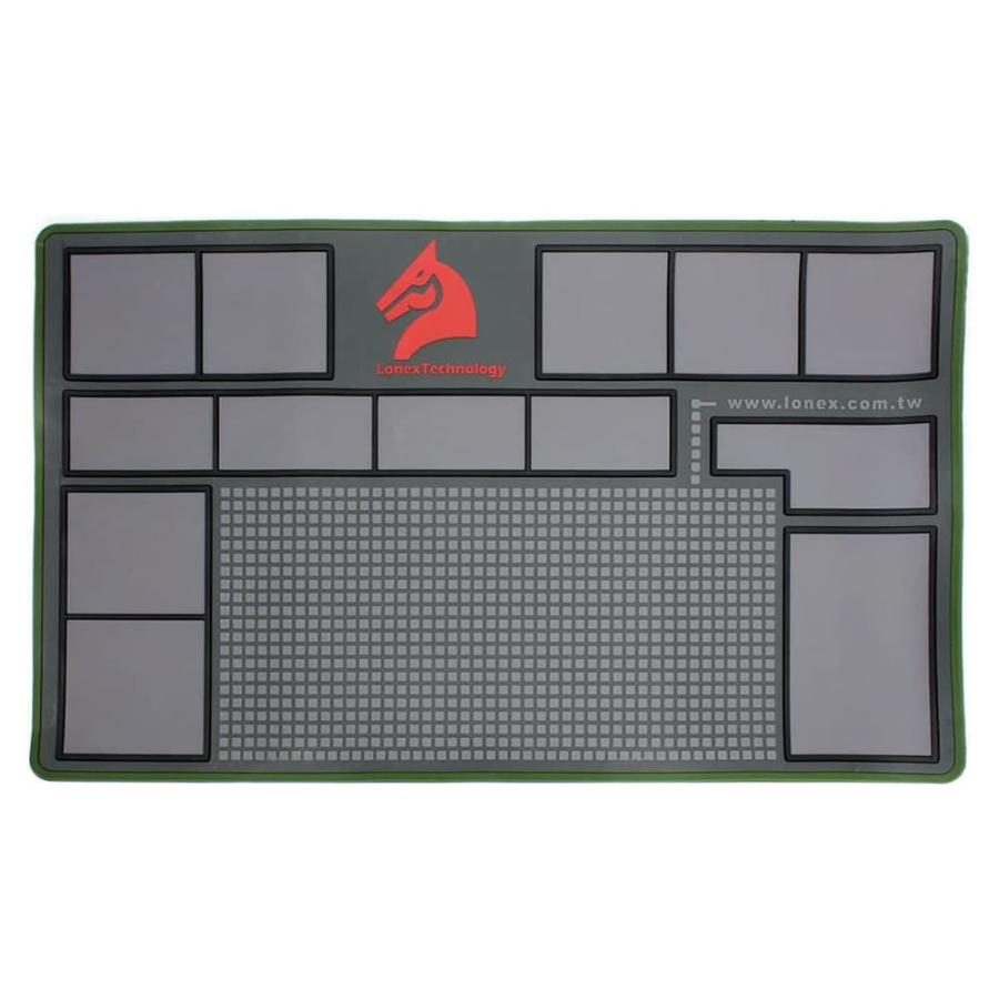 LONEX ワーキングパッド 低反発ラバー製 ガンメンテナンス用品 GB-07-01 ロネックス 作業用マット パーツトレイ : ミリタリー ...