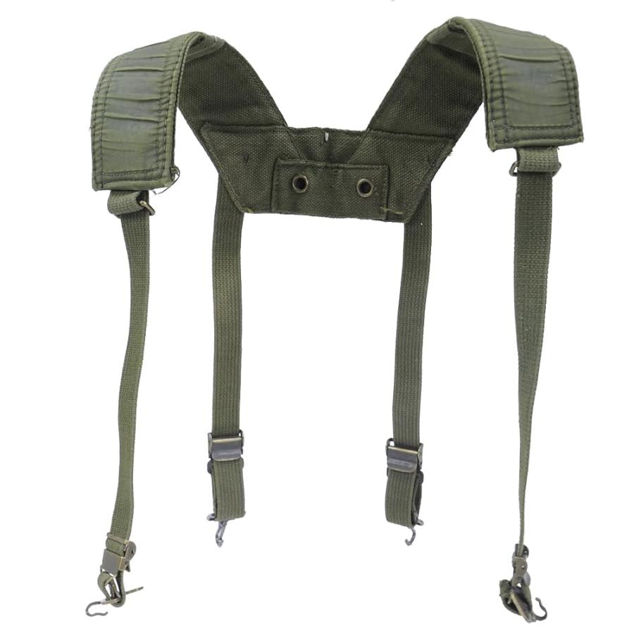 ベルギー軍放出品 サスペンダー M56 最後期型 ODグリーン [ 破損あり ] H型サスペンダー M-1956 M56装備 : ミリタリーショップ レプズギア - 通販 - Yahoo!ショッピング