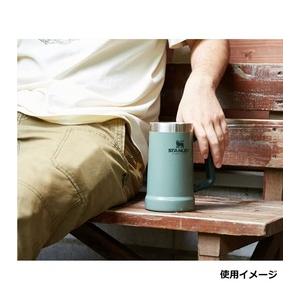 STANLEY ステンレスジョッキ ADVENTURE BIG GRIP BEER STEIN ビールジョッキ 24oz/0.7L [ グリーン ] : ミリタリーショップ レプズギア ...