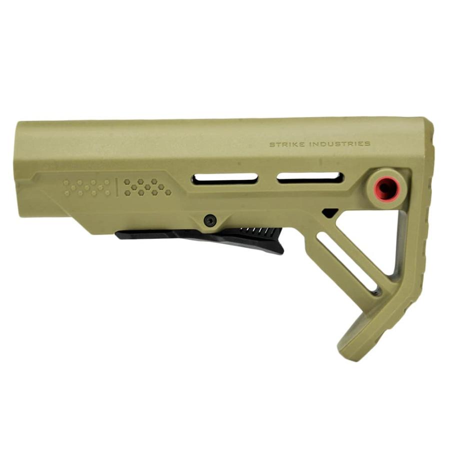 STRIKE INDUSTRIES バットストック MOD1 ミルスペックチューブ対応 M4/AR-15用 SI-STRIKE-ES-MOD1 [ FDE&レッド ] : ミリタリーショップ ...