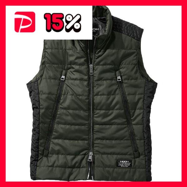 村上被服 HOOH 防寒ベスト 3999 カーキ L : りぼるばー67 Yahoo!店 - 通販 - Yahoo!ショッピング