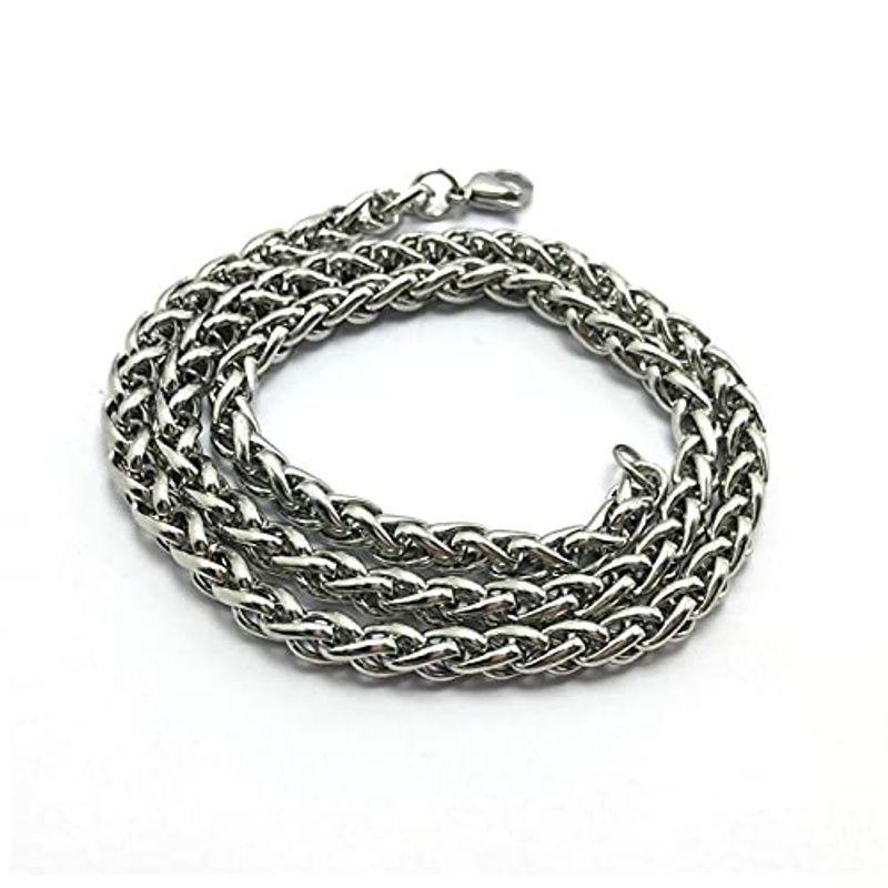 チェーン ネックレス メンズ ステンレス 5mm 50cm 40g アクセサリー ヒップホップ シルバー :20220617032318-00651:Revolver - 通販 - Yahoo ...