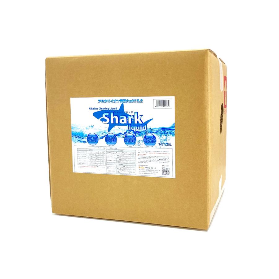 レボテック 【アルカリイオン電解水】 シャークリキッド20L マルチクリーナー《pH13.2》 アルカリ洗浄水 : レボテックYahoo!SHOP - 通販 - Yahoo!ショッピング