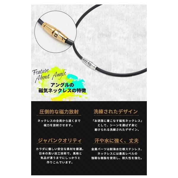 ANGLE アングル 磁気ネックレス e.MODEL 02 NECKLACE シンプルデザイン 医療機器 肩こり 首 背中 血行改善 箱入り 送料無料 AE02N : REX2020 - 通販 ...