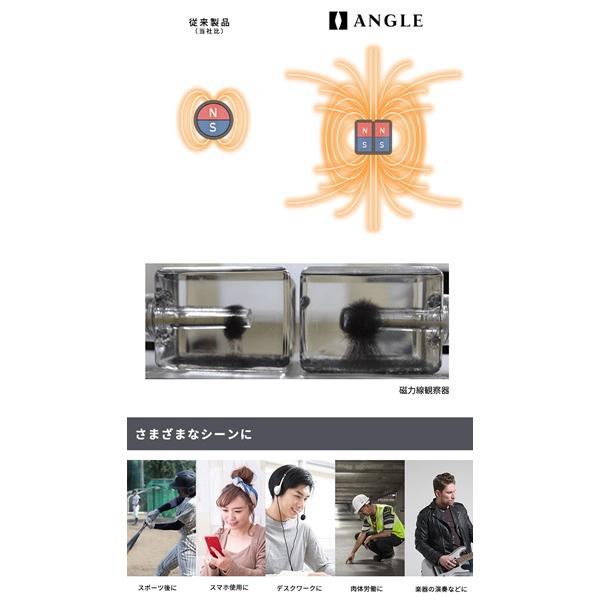 ANGLE アングル 磁気ネックレス e.MODEL 02 NECKLACE シンプルデザイン 医療機器 肩こり 首 背中 血行改善 箱入り 送料無料 AE02N : REX2020 - 通販 ...