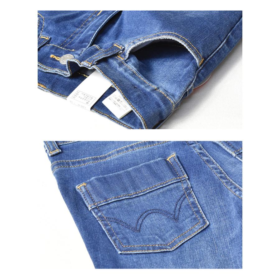EDWIN エドウィン キッズ ガールズ ベーシック スキニー ストレッチ 130cm 140cm 150cm 160cm デニム ジーンズ パンツ 長ズボン EJG06 : 10340 ...