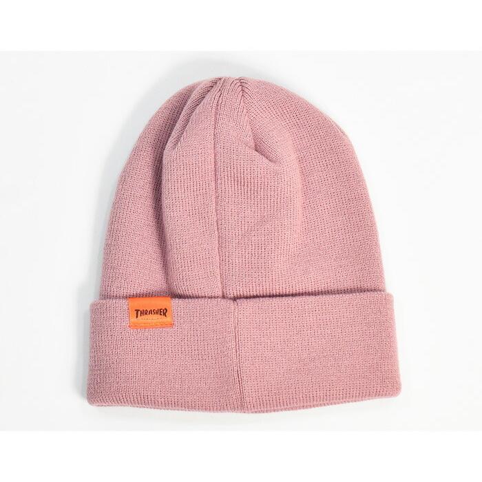 THRASHER スラッシャー キッズサイズ ロゴ刺繍 ニットキャップ マークゴンザレス キャップ ニット帽 ビーニー YOUTH ユース ...