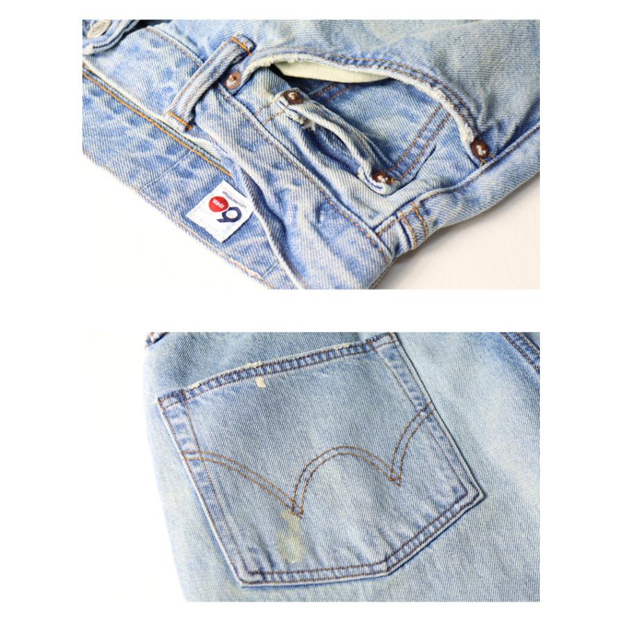 503 EDWIN エドウィン RV レギュラーストレート ペンキ加工 日本製